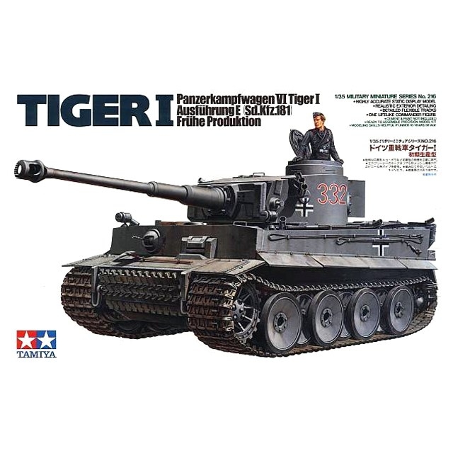 Mirax Hobbies - TAMIYA 35216 TIGER I PANZER VI C FIG 1:35