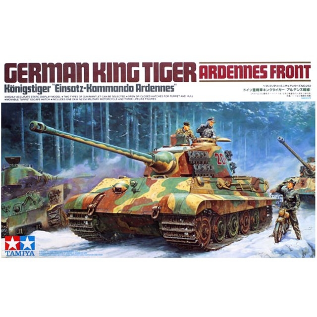 Topcam - TAMIYA 35252 GERMAN KING TIGER C FIG 1:35