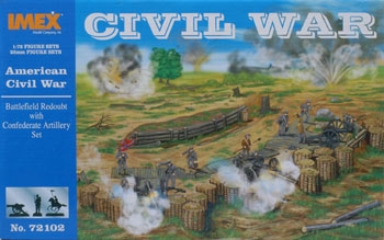 Mirax Hobbies - IMEX 72102 CONFEDERATE ARTILLERY SET