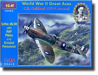 Mirax Hobbies - ICM 48066 1:48 SPITFIRE MK VIII WWII FIGHTER PLANE C,R,