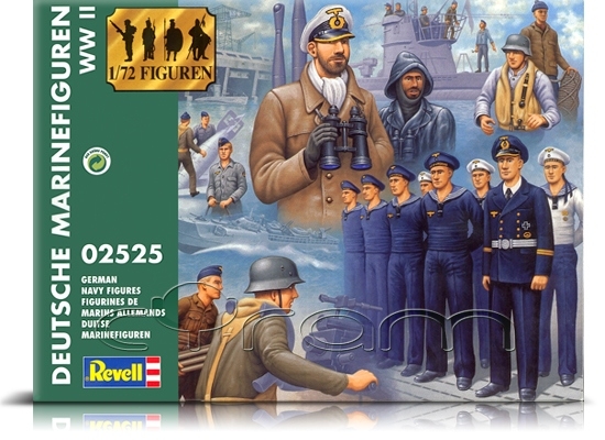 Topcam - REVELL 02525 1:72 WWII GERMAN NAVY FIGURES