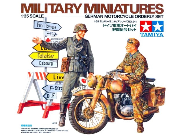 Mirax Hobbies - TAMIYA 35241 GERMAN MOTORCYCLE 1:35