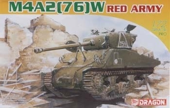 Mirax Hobbies - DRAGON 7275 1:72 SHERMAN M4A2 ( 76 ) W RED ARMY