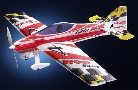 Mirax Hobbies - HACKER HC1292B SUPER ZOOM 4D EPP ARF, YLW