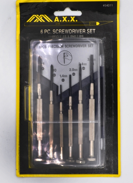 Mirax Hobbies - MAXX 54011 SCREWDRIVER SET 6 PCS