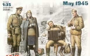 Mirax Hobbies - ICM 35541 1:35 MAY 1945 SOVIET MILITARY MEN AT REST SET ...
