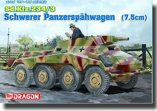 Mirax Hobbies - DRAGON 6257 1:35 SDKFZ 234 3 SCHWERER PANZERSPAHWAGEN