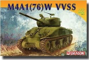 Mirax Hobbies - DRAGON 7304 1:72 M4A1 ( 76 ) W VVSS SHERMAN TANK